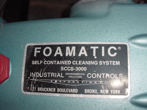 Foamatic Clean In Place Pump, with Tank