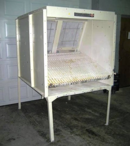 Devilbiss Spray Booth/Hood. 48