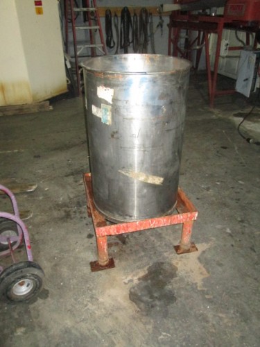 60 gallon Stainless Steel Vertical Tank