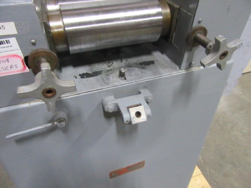 4" x 8" Three Roll Mill, Kent Inc. rebuilt by Ross. 1 hp