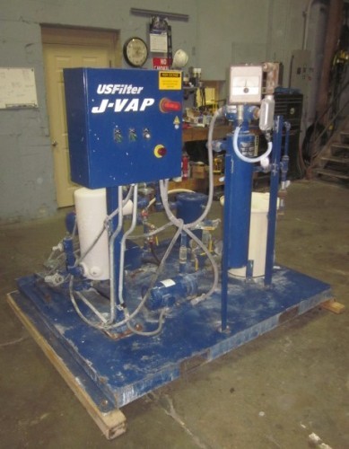 J-Vap, by US FILTER, vacuum, heater and centrifugal pump