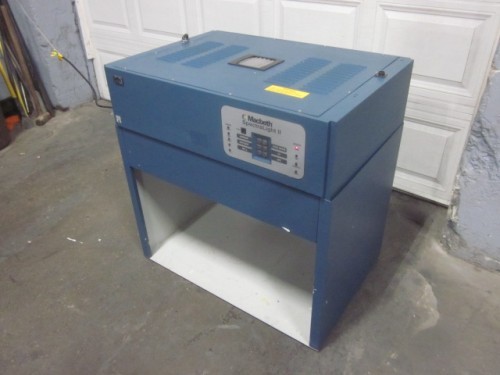 used Macbeth SpectraLight II Light Booth