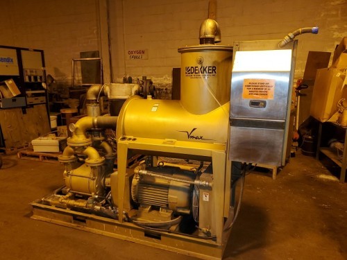 Dekker Vacuum Pump, 25 hp, Model VMXVFD0453KA1-00