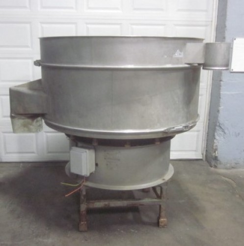 60" Sweco Vibratory Screener Sifter, stainless steel, 2.5 hp.