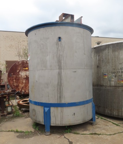 2500 gallon Stainless Steel Mix Tank