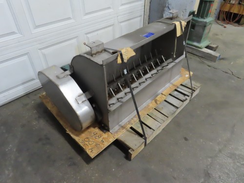 Lump Breaker, dual shaft, stainless steel, 3 hp