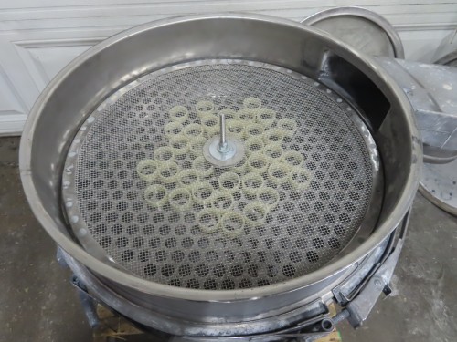 24" Sweco Screener, single deck, stainless steel