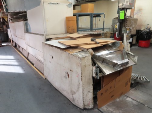 Sandvik Belt Flaker, 800mm(31.49") wide belt, 48' long