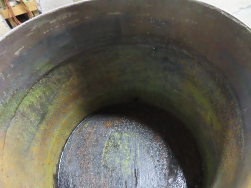 220 gallon steel tub