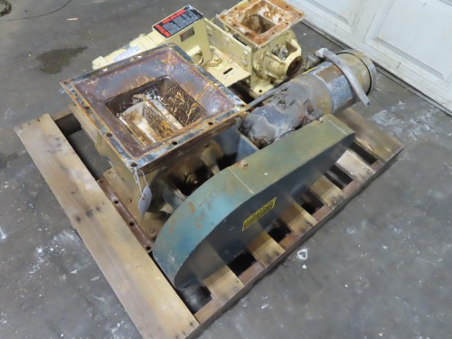 8" x 8" Prater Rotary Airlock with Dodge SCR Control Panel for DC ...