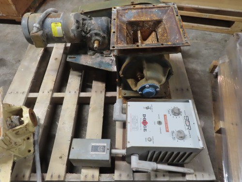 8" x 8" Prater Rotary Airlock with Dodge SCR Control Panel for DC ...