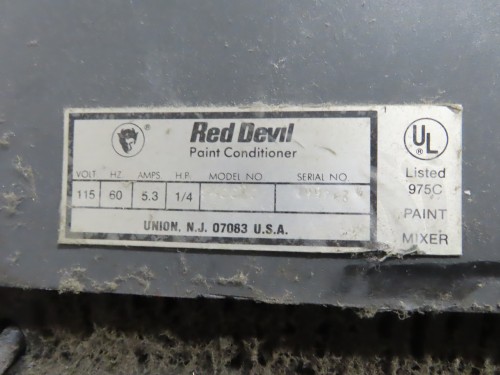 Red Devil Twin Arm Paint Shaker