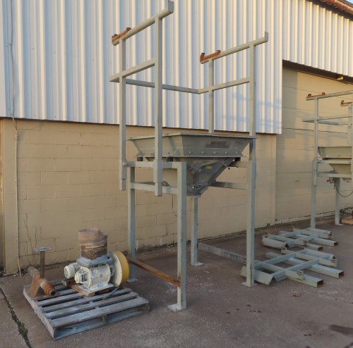 Super Sack Unloader with Rotary Valve