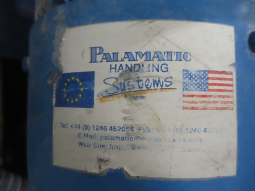 Palamatic Vacuum Lifter with Bin Filter