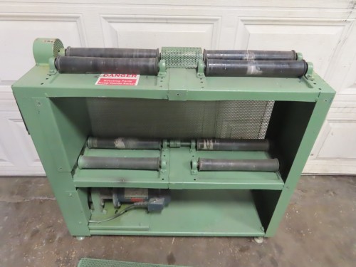 US Stoneware Jar Roller Mill, 2 tier, 4 jar capacity