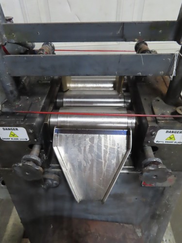 4" x 8" Keith Machinery Three Roll Mill