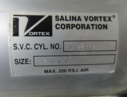 Slide Gate Valve, Salina Vortex Roller Gate Valve, 8 x 8