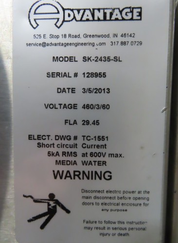 24 kW Advantage Sentra Temperature Controller Water Heater with Watlow ...