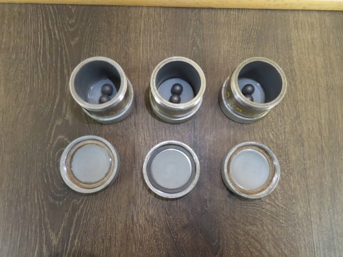 SPEX SamplePrep Tungsten Carbide Grinding Vials, 304 stainless steel ...