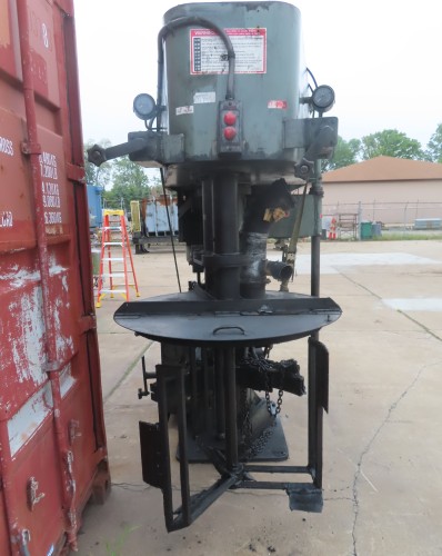 Myers Dual Shaft Disperser, 25 HP, 10 HP, with Tank