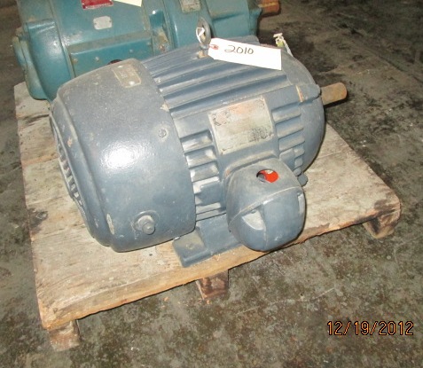 7.5 HP U.S. Electric motor, 1800 rpm
