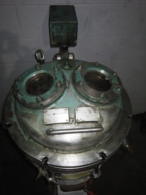 10 gallon JH Day Daymax Mixer, Stainless Steel, Jacketed