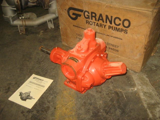 2.5" Granco Rotary Pump. unused.
