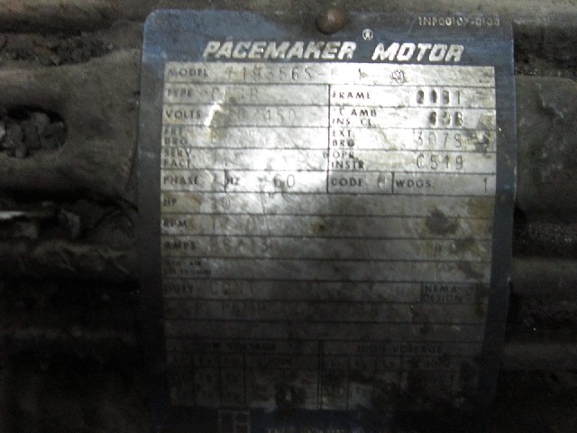 10hp Louis Allis Ball Mill Drive, with motor