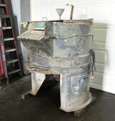 Simpson Intensive Mix-Muller Batch Mixer