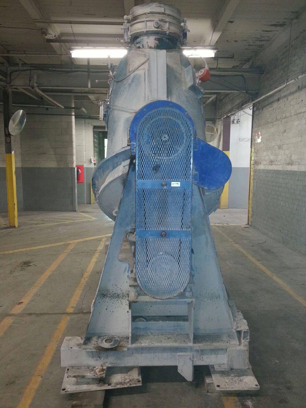 30 cu ft Patterson Kelly Twin Shell V-blender, Stainless Steel