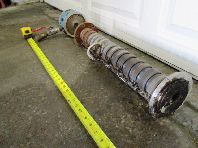 1" Davis-Standard Killion Extruder Barrel, Equipped with Electric ...