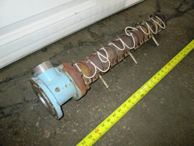 1" Davis-Standard Killion Extruder Barrel, Equipped with Electric ...