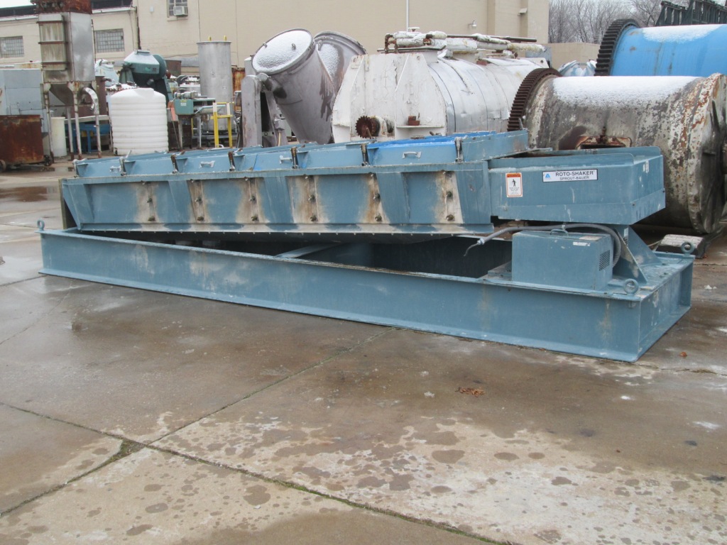 3.5' x 10' Sprout Bauer - Andritz Vibratory Screener