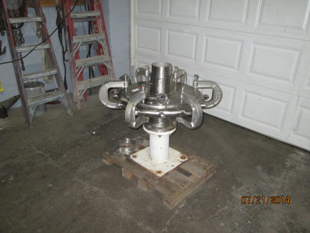 20" Sturtevant Micronizer, stainless steel, 12 nozzles.