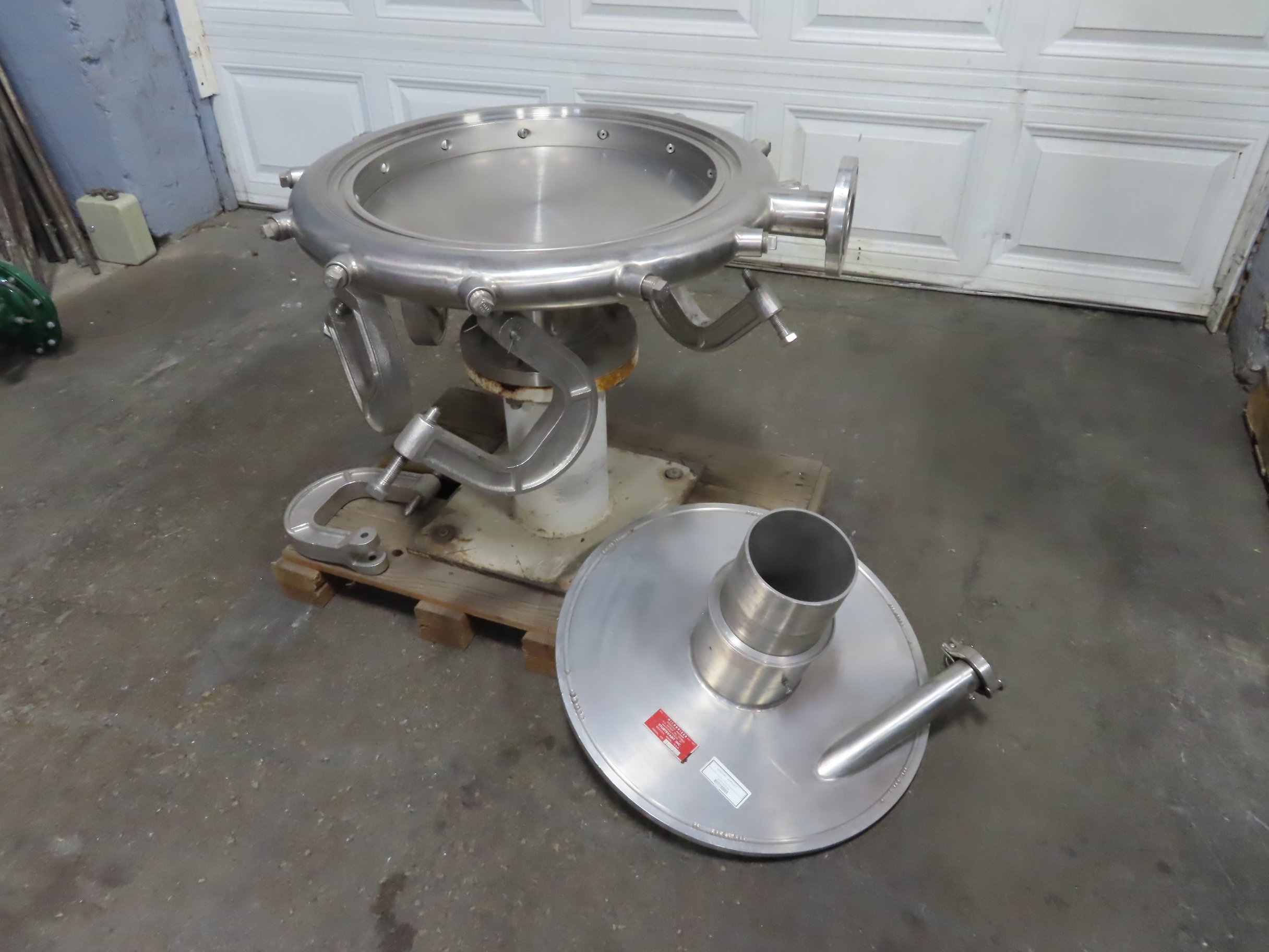 20" Sturtevant Micronizer, stainless steel, 12 nozzles.