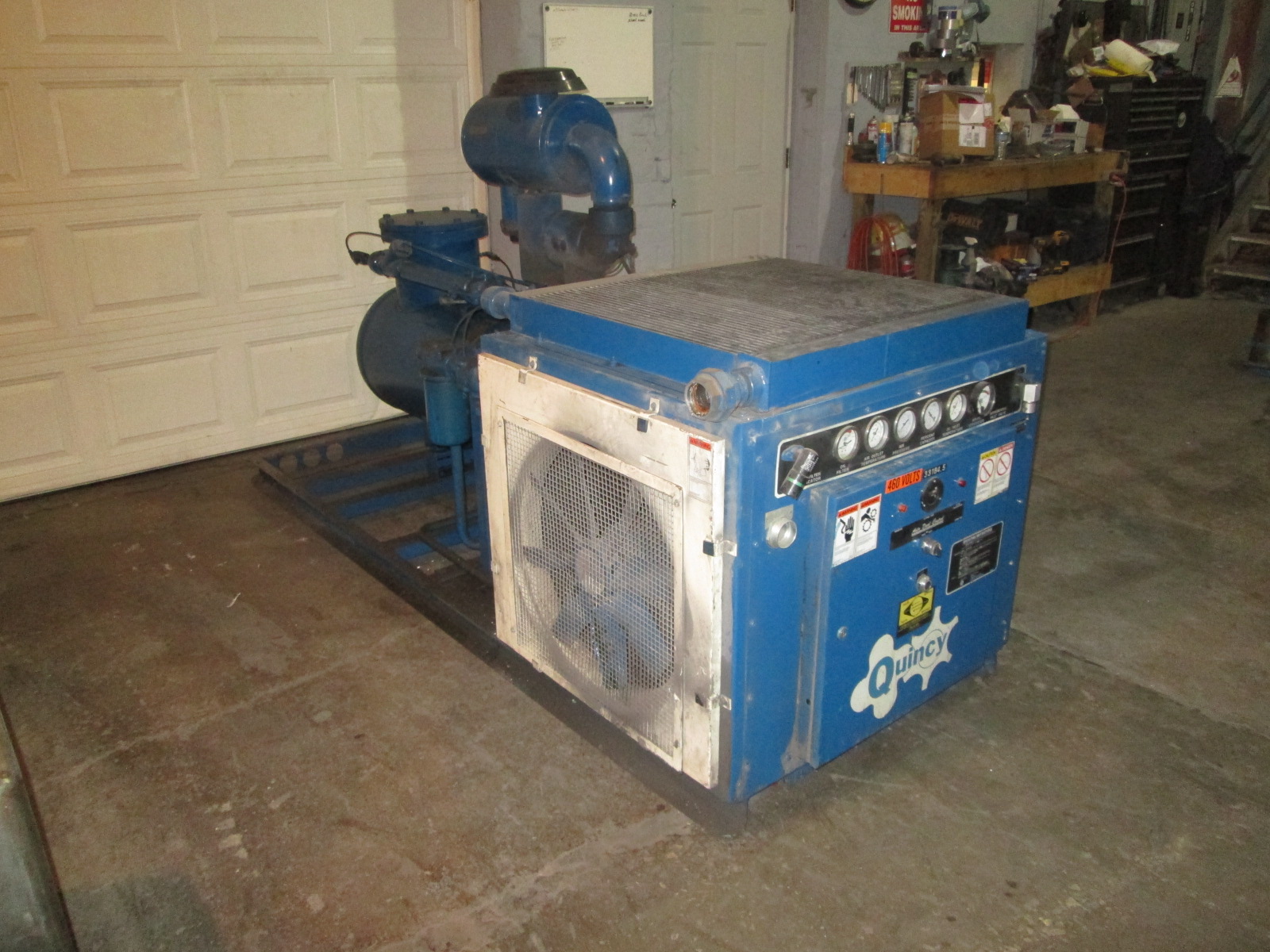 75 hp Quincy Air Compressor.