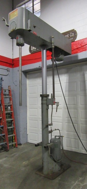 7.5 hp Myers Eng. Post Mixer , stainless steel shaft