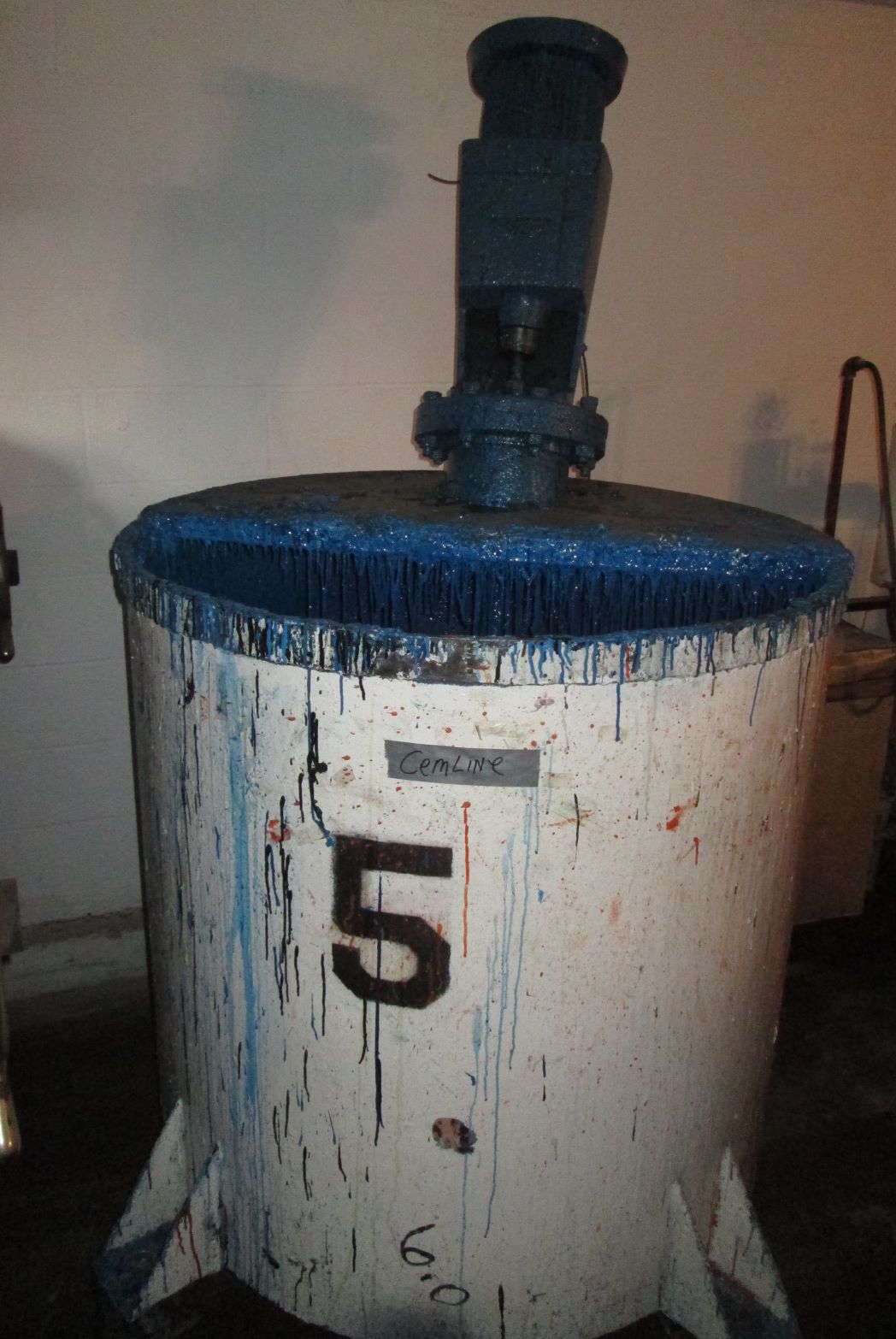 240 gallon Carbon Steel Mix Tank