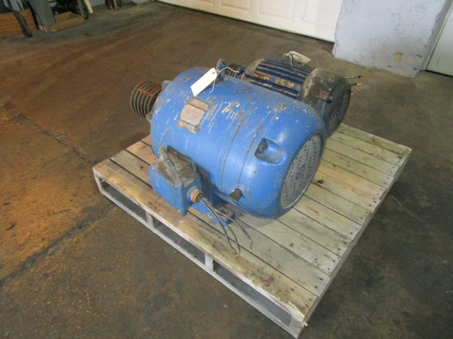 25 HP Electric AC Motor, 880 rpm. XP tagged