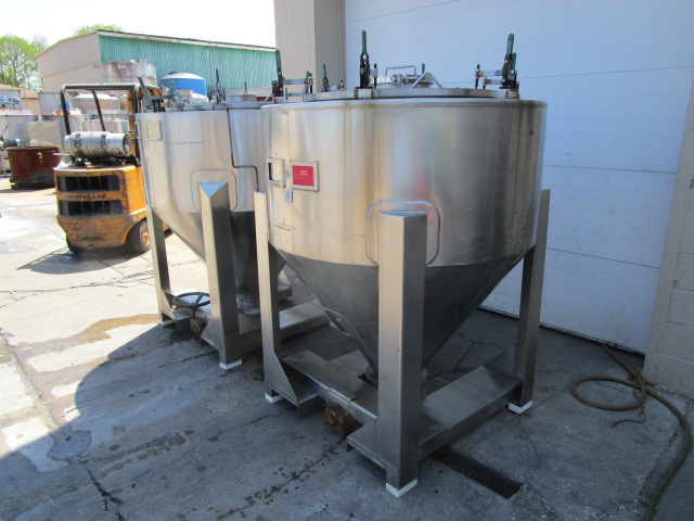 stainless steel totes