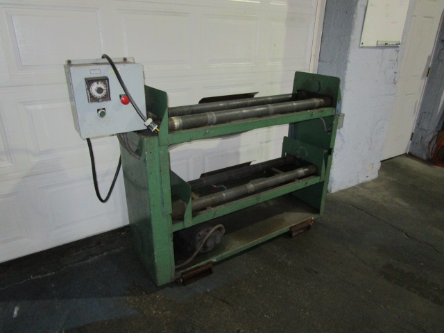 one(1) used 48" US Stoneware Jar Roller Mill, two tier, single phase