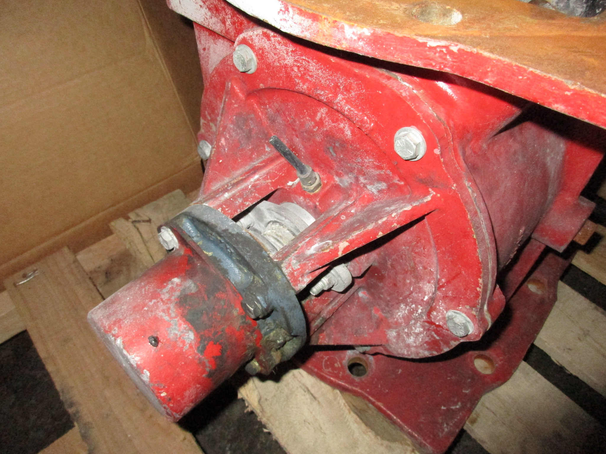 Bush & Wilton Valves Inc, Rotary Airlock, 9.5" x 9.75" inlet, flanged.