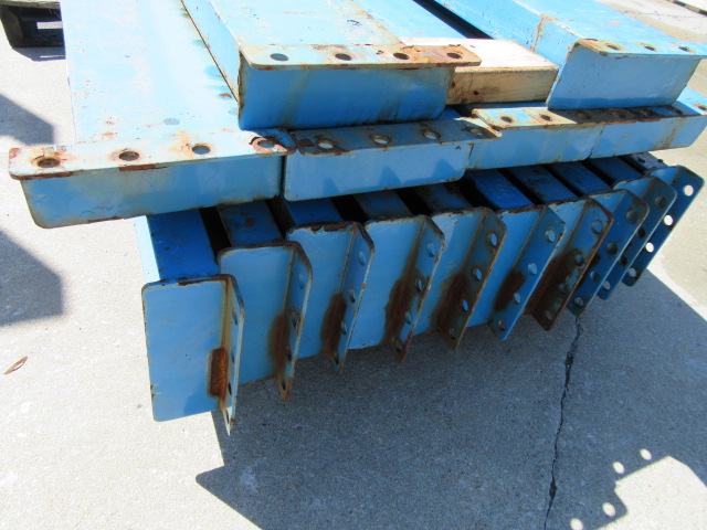 Pallet Racking Beams - structural. 6" x 12' long x 2" wide.(qty. 16)