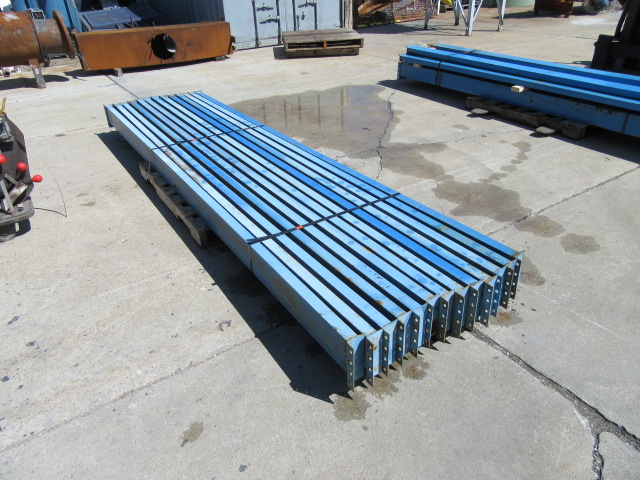 Pallet Rack Beams - Structural 12' long x 6" high, qty. 13.
