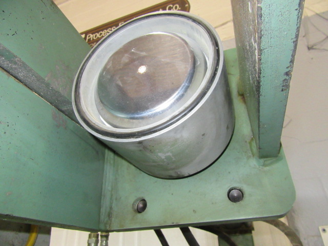 40 ton Wahlco Piston Extruder, high pressure piston extruder