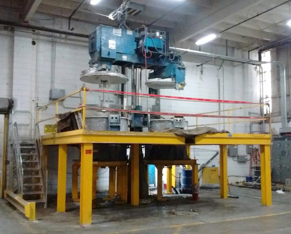 100/50 hp Hockmeyer High Speed Disperser