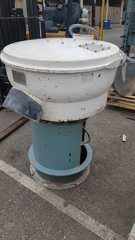 Sweco Vibratory Mill, Model DM-3, urethane lined