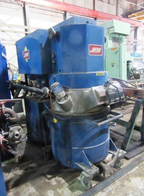 100 gallon Jaygo Double Planetary Vacuum Mixer,