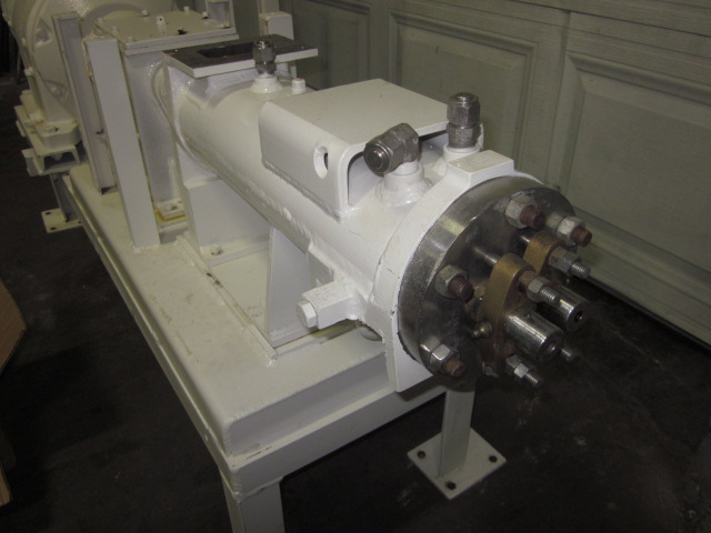 Readco Continuous Mixer/Extruder, 2" diameter screws, 5 hp.