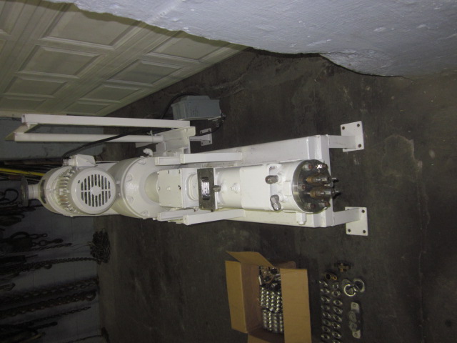 Readco Continuous Mixer/Extruder, 2" diameter screws, 5 hp.